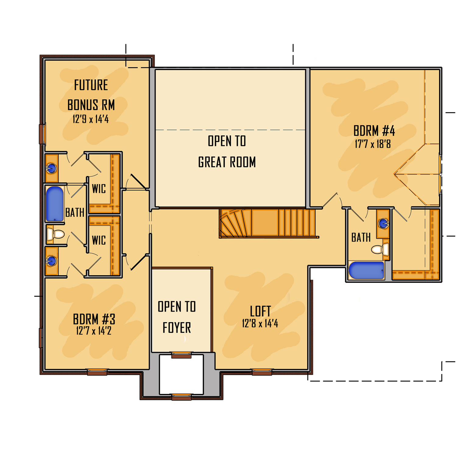 3RD-38-22 | Third Floor Plans